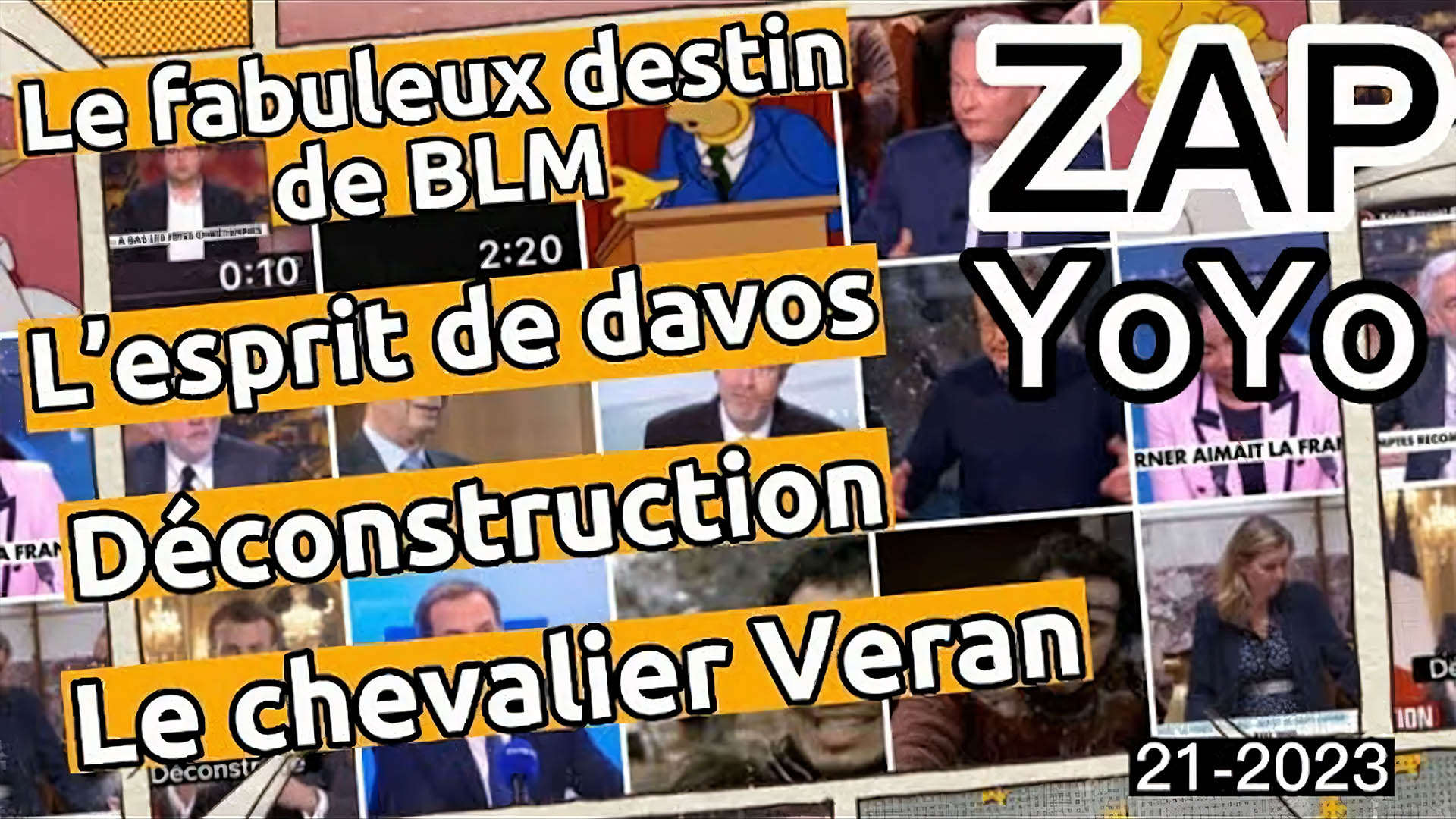 Zapping de Yoyo : Bruno Le Maire en Cosette, L’esprit de Davos, Le ...